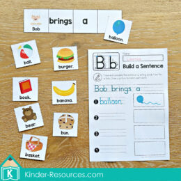 FREE Phonics Letter of the Week B