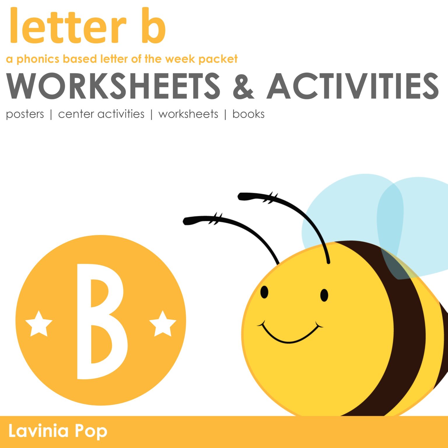 FREE Phonics Letter of the Week B