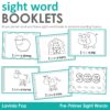 Sight Word Read & Trace Readers: Pre-Primer Sight Words
