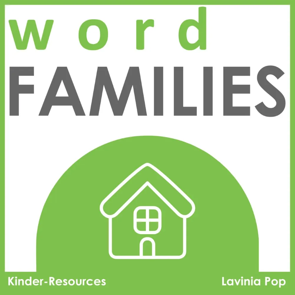 Word Families Archives - Kinder Resources