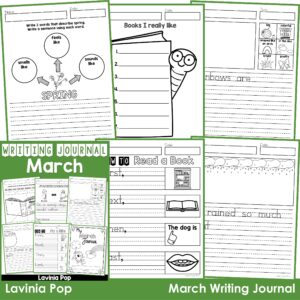 March Writing Journal Prompts