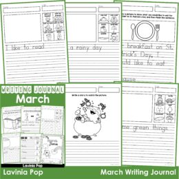 March Writing Journal Prompts