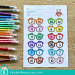 Summer Review Kindergarten Worksheets