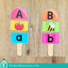 FREE Popsicle Alphabet & Beginning Sounds Activity