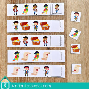 Pirates Center Activities for Preschool | Morning Tubs / Bins