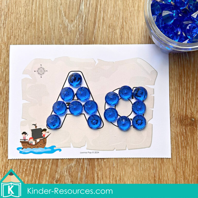Pirates Center Activities for Preschool | Morning Tubs / Bins