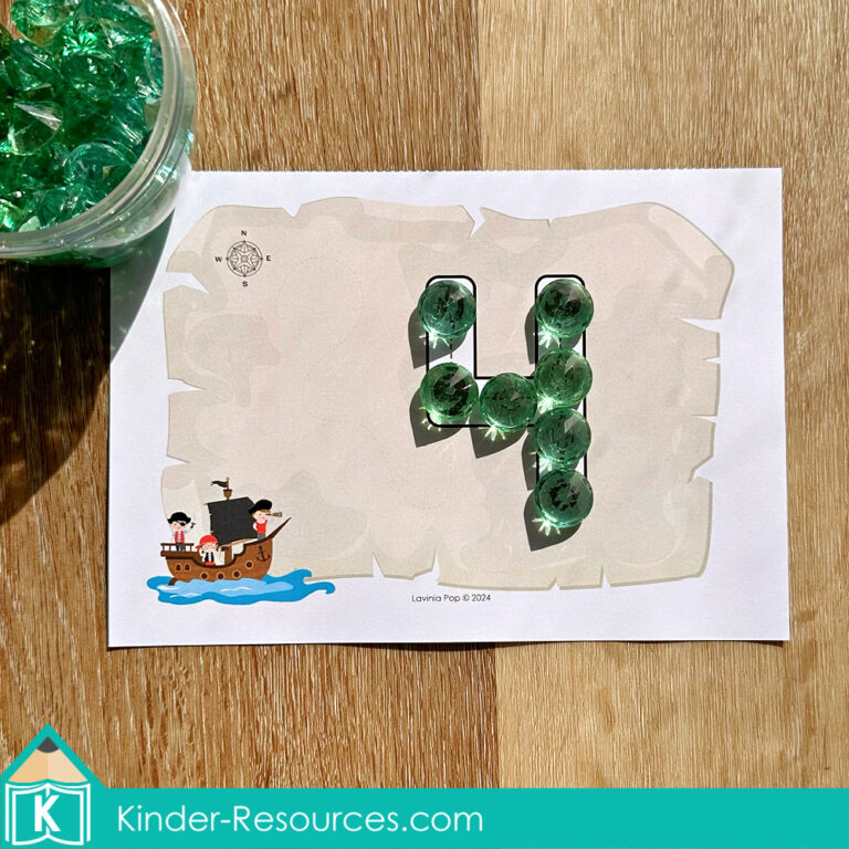 Pirates Center Activities for Preschool | Morning Tubs / Bins