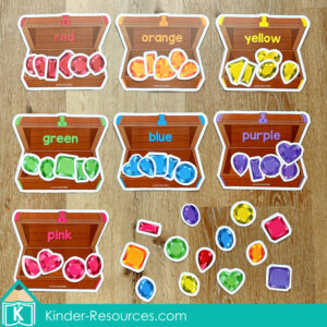 Pirates Center Activities for Preschool | Morning Tubs / Bins