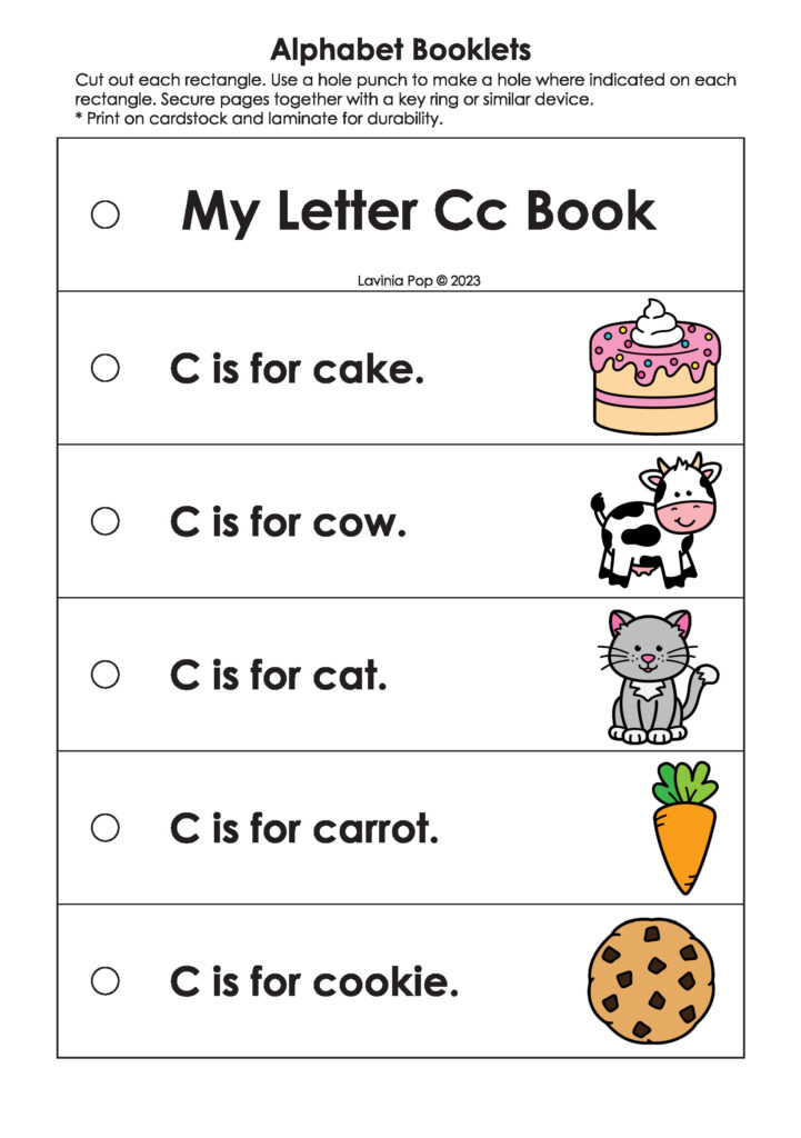 Alphabet Booklets | Letter Books A–Z