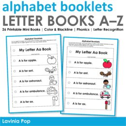 Alphabet Booklets | Letter Books A–Z