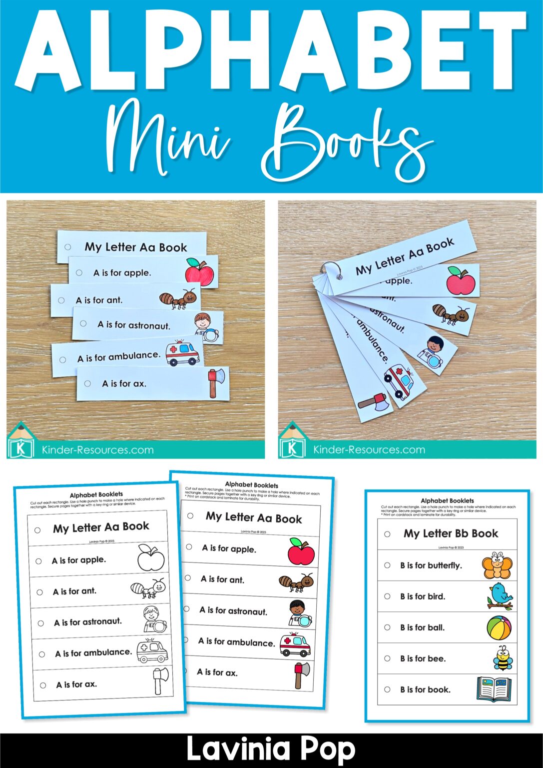 Alphabet Booklets | Letter Books A–Z