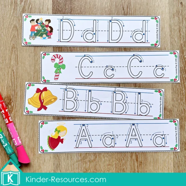 Christmas Literacy Centers for Kindergarten | Morning Tubs / Bins