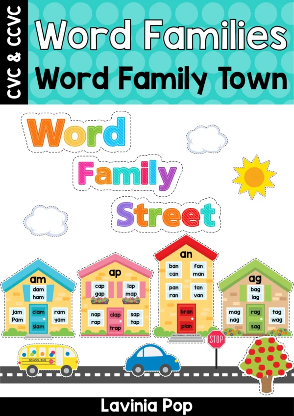 Word Family Town Word Wall