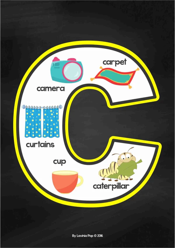 Lowercase Alphabet Anchor Charts