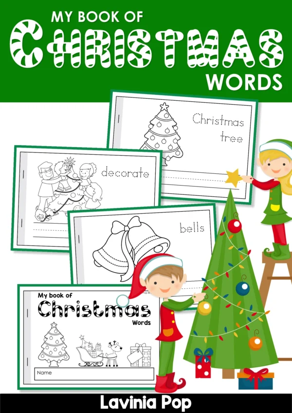 Christmas Vocabulary Writing Booklet