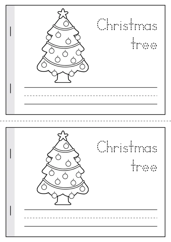 Christmas Vocabulary Writing Booklet