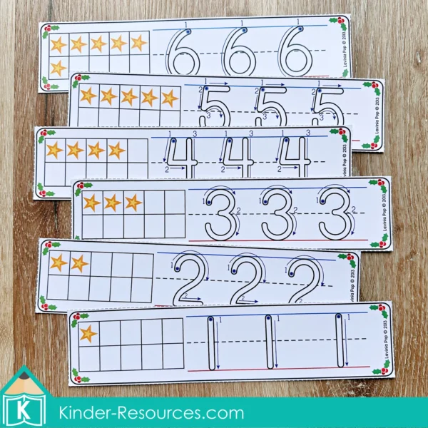 Christmas Math Centers for Kindergarten | Morning Tubs / Bins