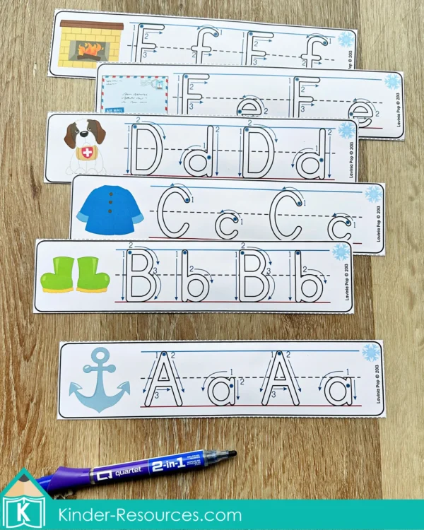 Winter Literacy Centers for Kindergarten | Morning Tubs / Bins