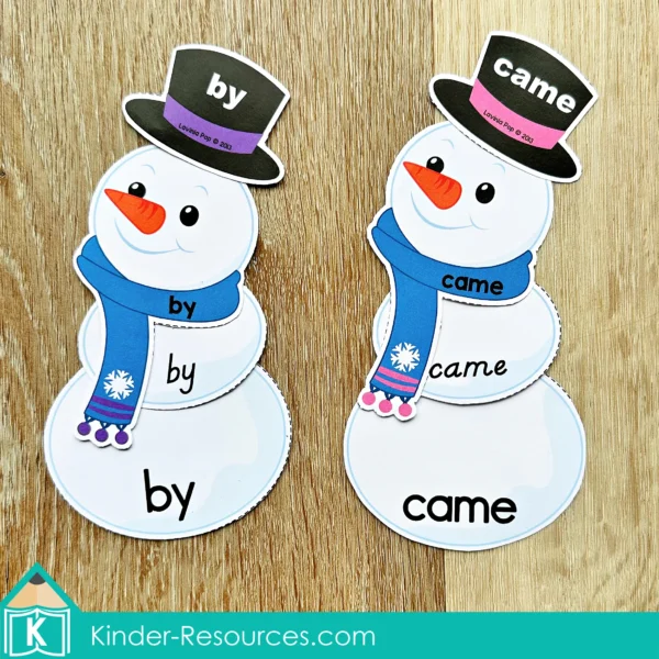 Winter Literacy Centers for Kindergarten | Morning Tubs / Bins