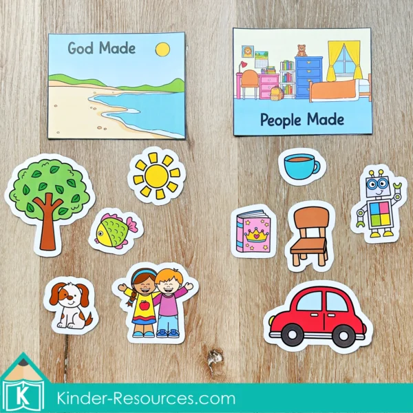 Creation Day 6 Preschool Bible Lesson God Made People