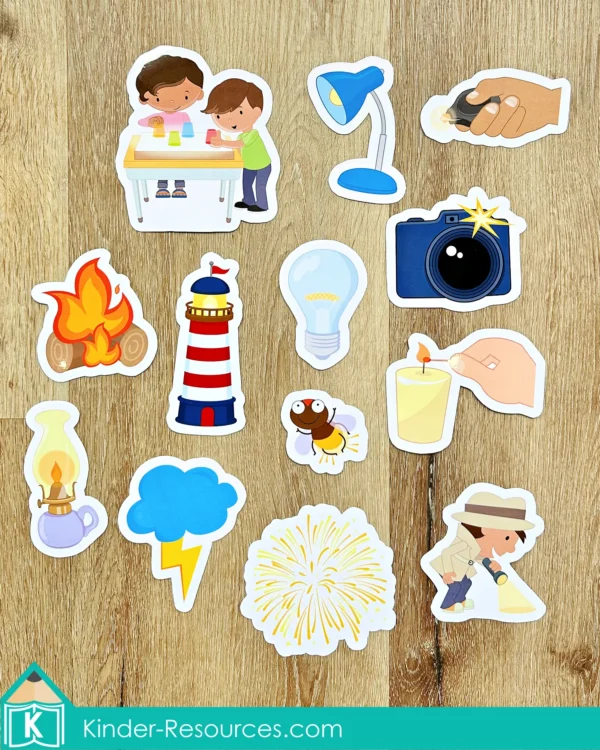 God Made the Light Preschool Bible Lesson Plan