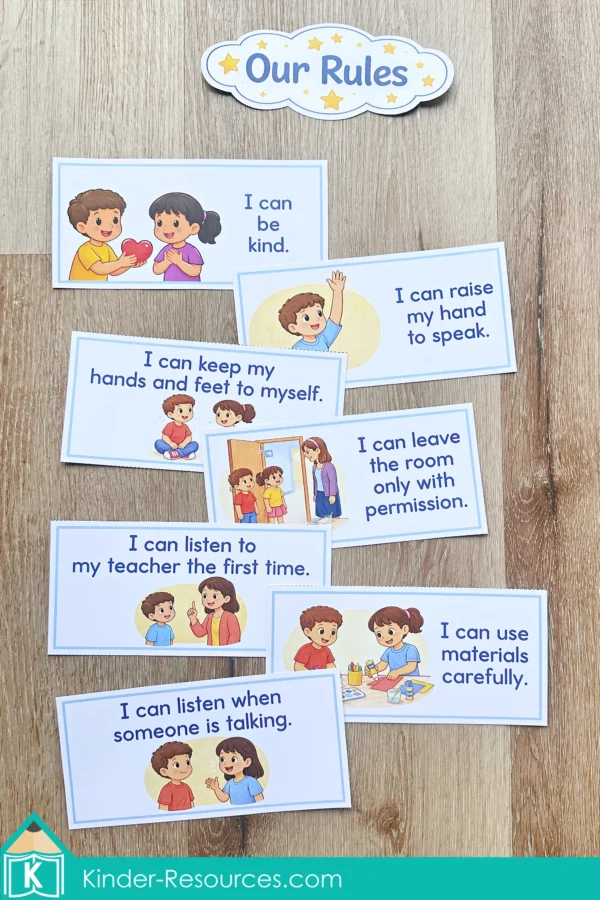 Preschool Bible Lesson Classroom Rules Management