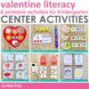 Valentine’s Day Kindergarten Worksheets and Activities No Prep