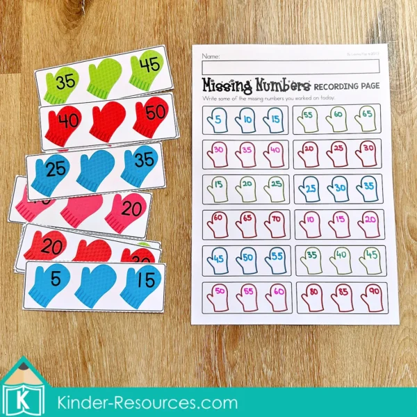 Winter Math Centers for Kindergarten | Morning Tubs