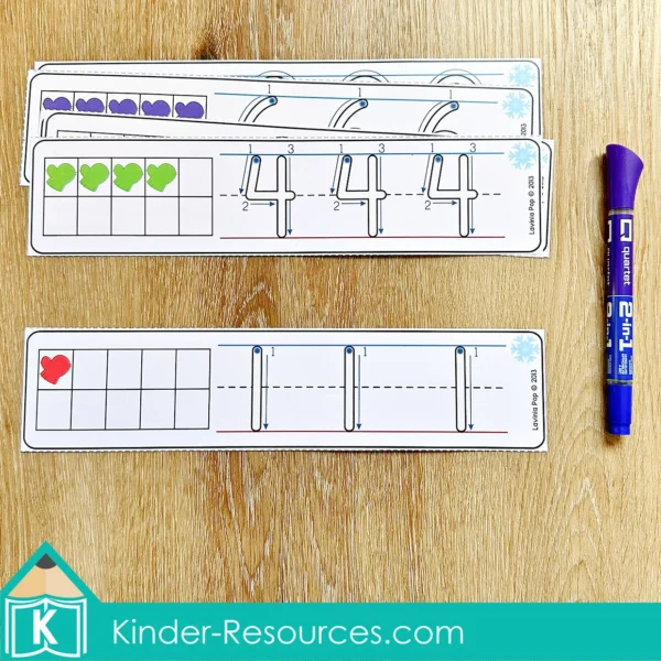 Winter Math Centers for Kindergarten | Morning Tubs