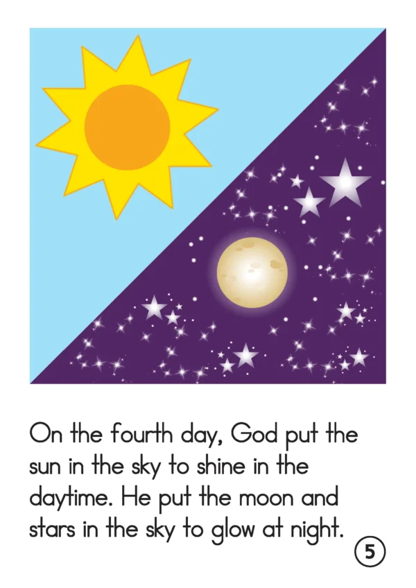 Creation Story Booklet | Preschool Bible Lesson