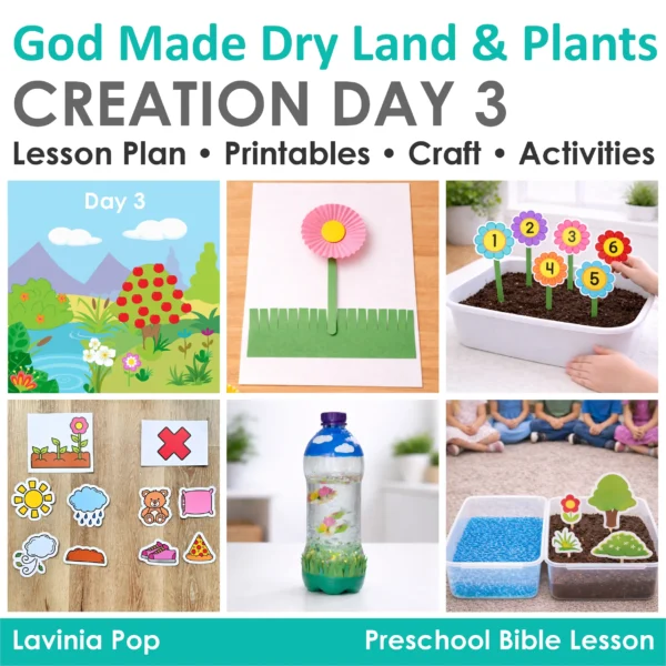 Preschool Bible Lesson Creation Day 3