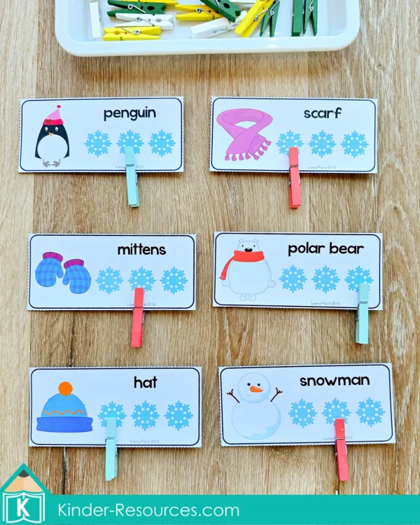 Winter Centers for Preschool | Morning Tubs