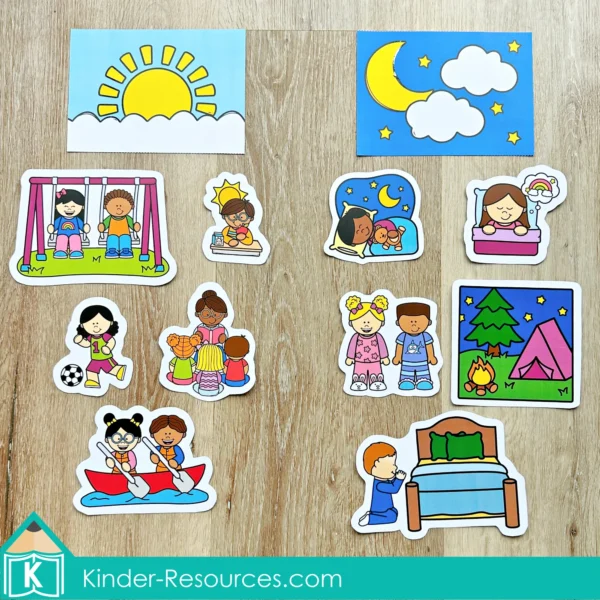 Preschool Bible Lesson God Made the Sun Moon and Stars