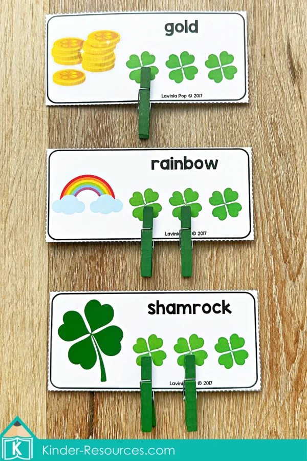 St. Patrick's Day Centers for Preschool | Morning Tubs