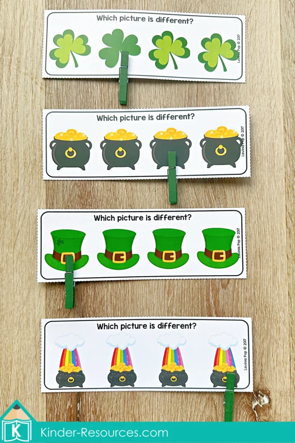 St. Patrick's Day Centers for Preschool | Morning Tubs