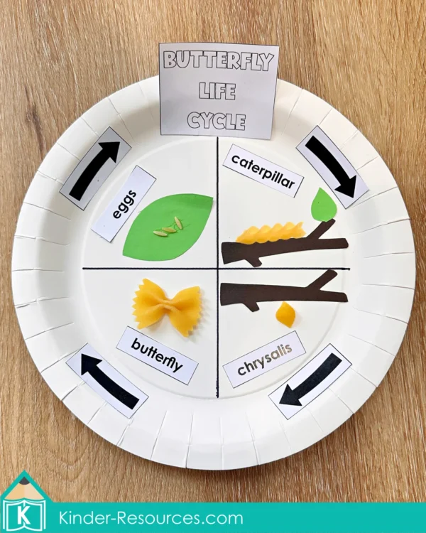 Caterpillars and Butterflies Preschool Circle Time Plan