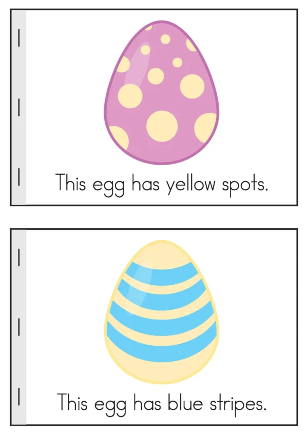 Easter Preschool Worksheets and Activities No Prep