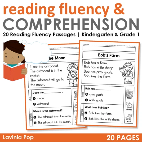 Reading Fluency and Comprehension Passages