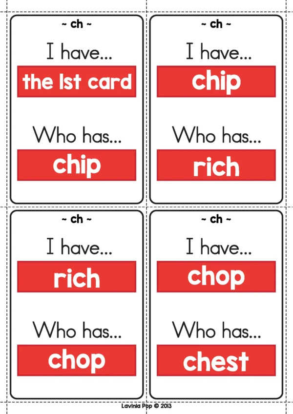 CH Digraph Activities Worksheets Games K–2